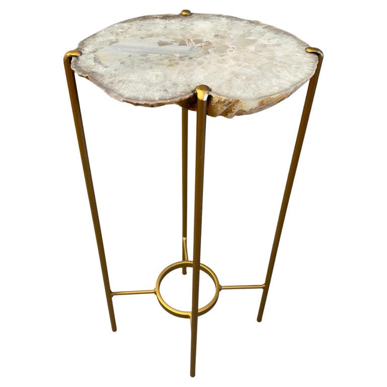 Unusual Modern Handcrafted Geode Table For Sale at 1stDibs