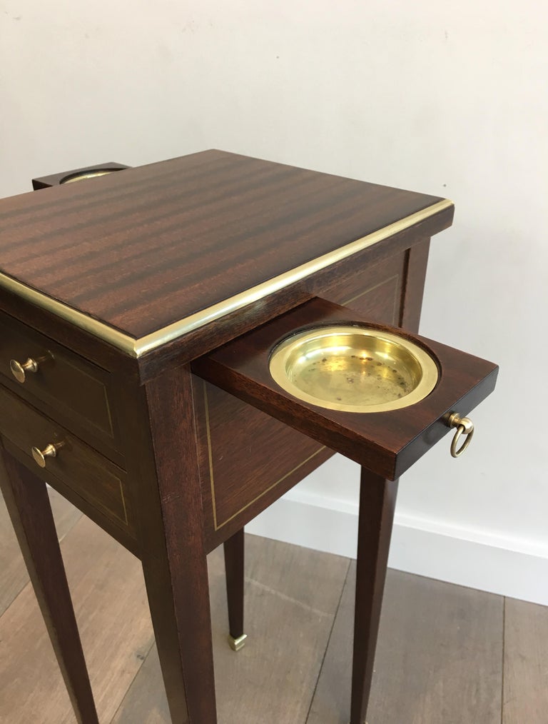 Unusual Neoclassical Small Drawers Table with Sliding Ashtrays at ...