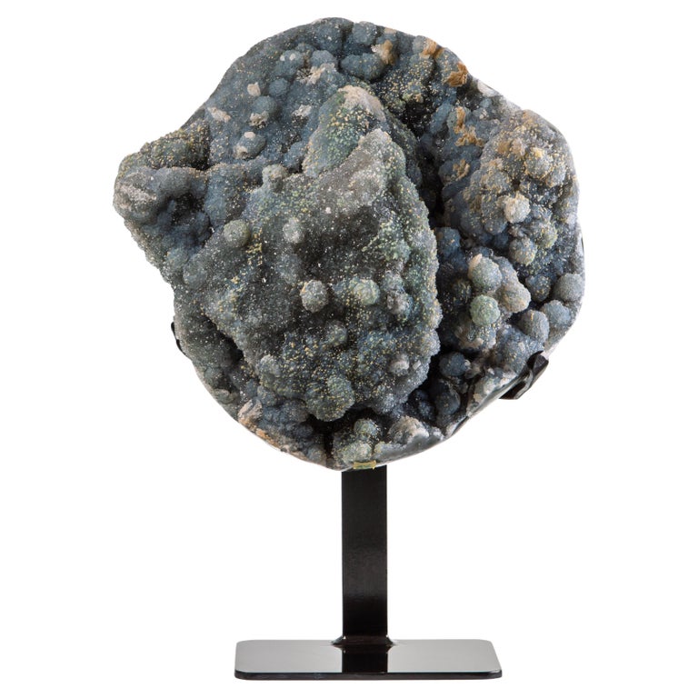 Unusual Organic Green-Blue Quartz Cluster For Sale at 1stDibs