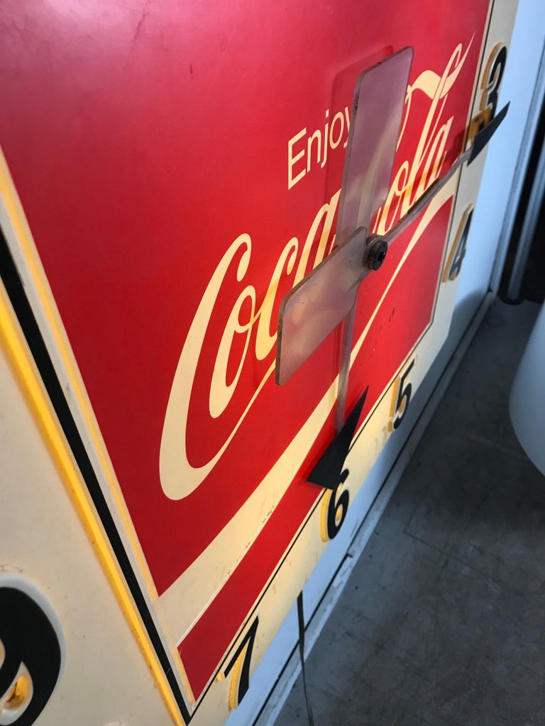 Unusual Pop Modernist Oversized 1970s Light Up Coca Cola Advertising ...