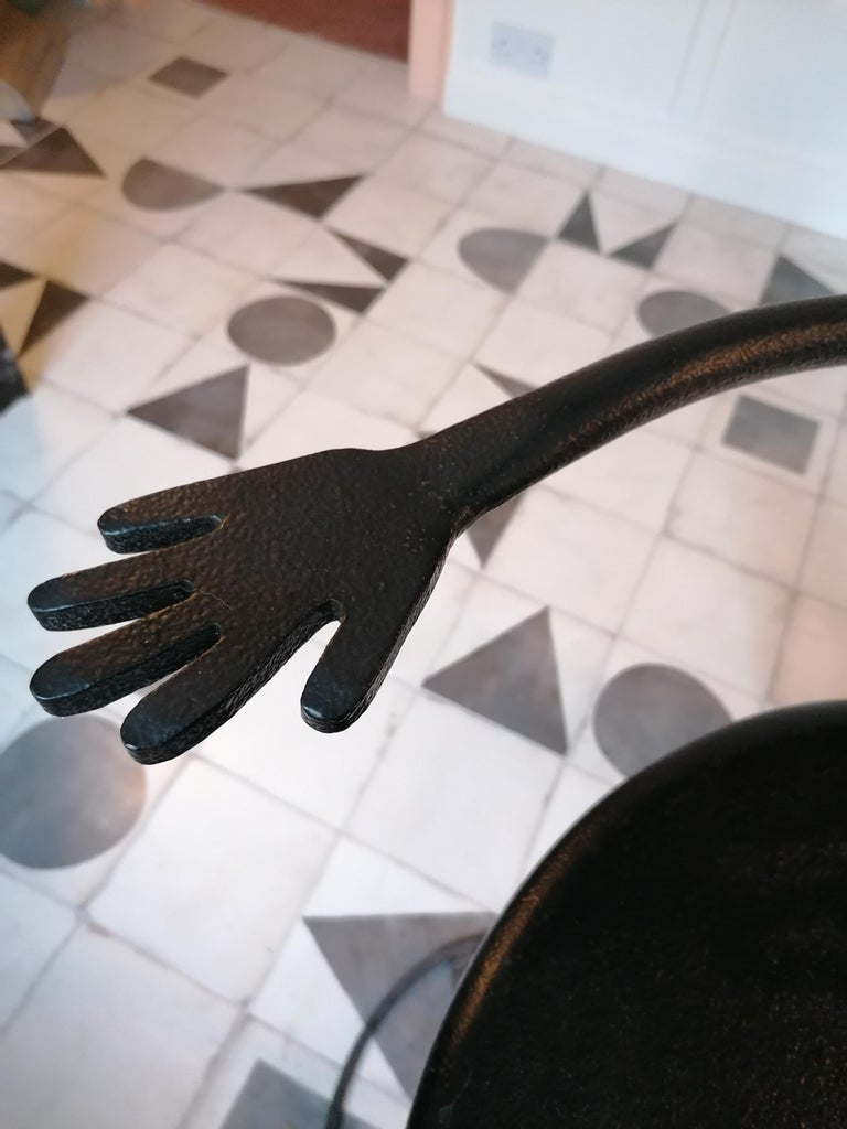 Unusual Postmodern American Figural Bar Stools Set with Table, USA ...