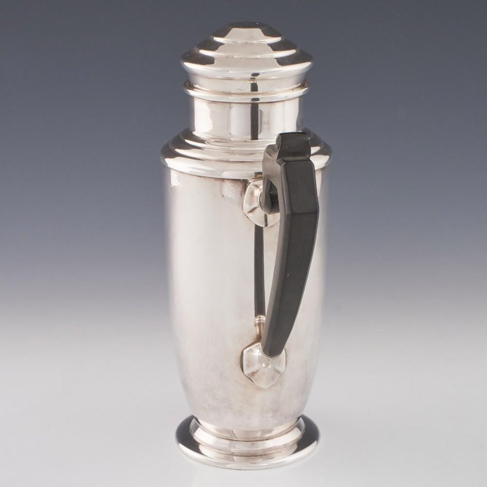 Unusual Silver Plate Cocktail Shaker c1925 For Sale at 1stDibs