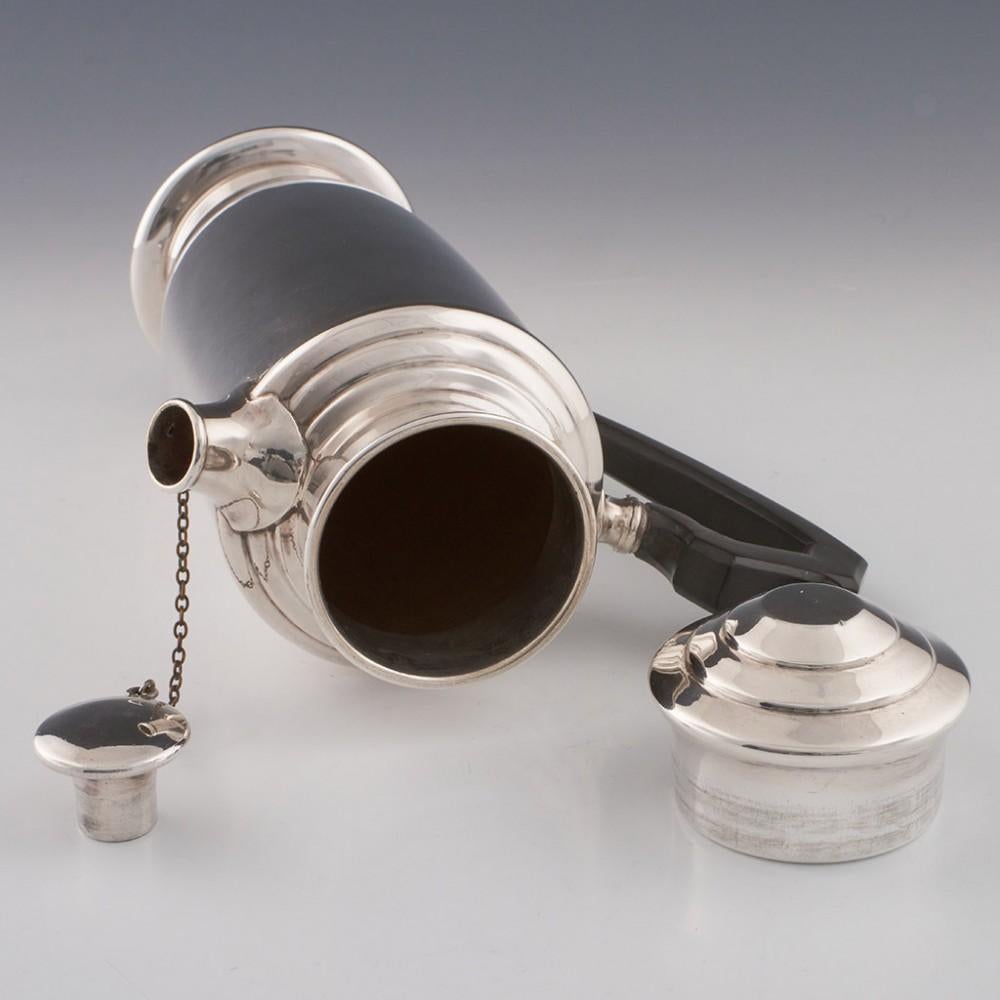 Unusual Silver Plate Cocktail Shaker c1925 For Sale at 1stDibs