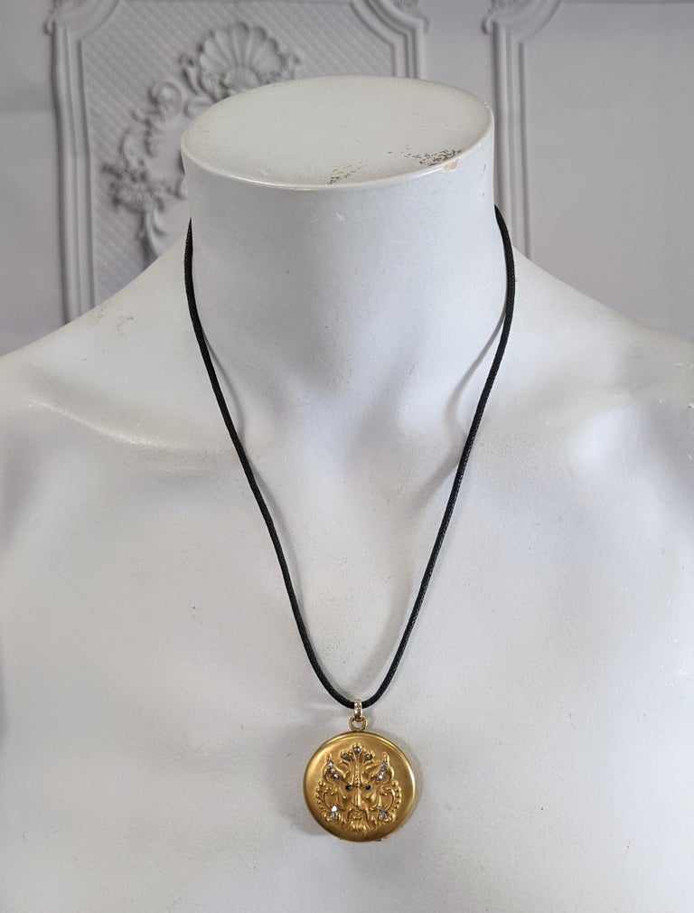 Unusual Victorian Devil Locket For Sale at 1stDibs