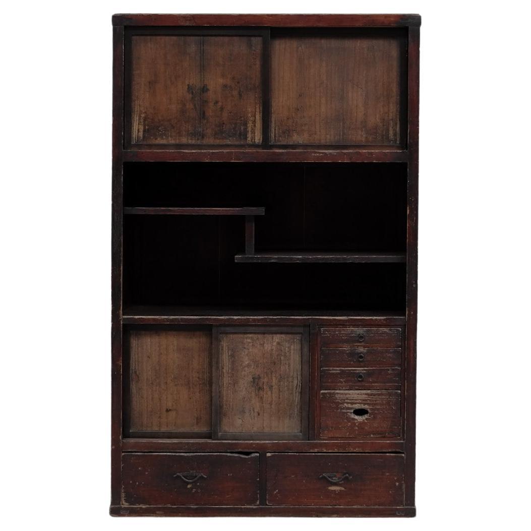 Charred 19th C. Japanese Sideboard/Tansu Wabi Sabi at 1stDibs