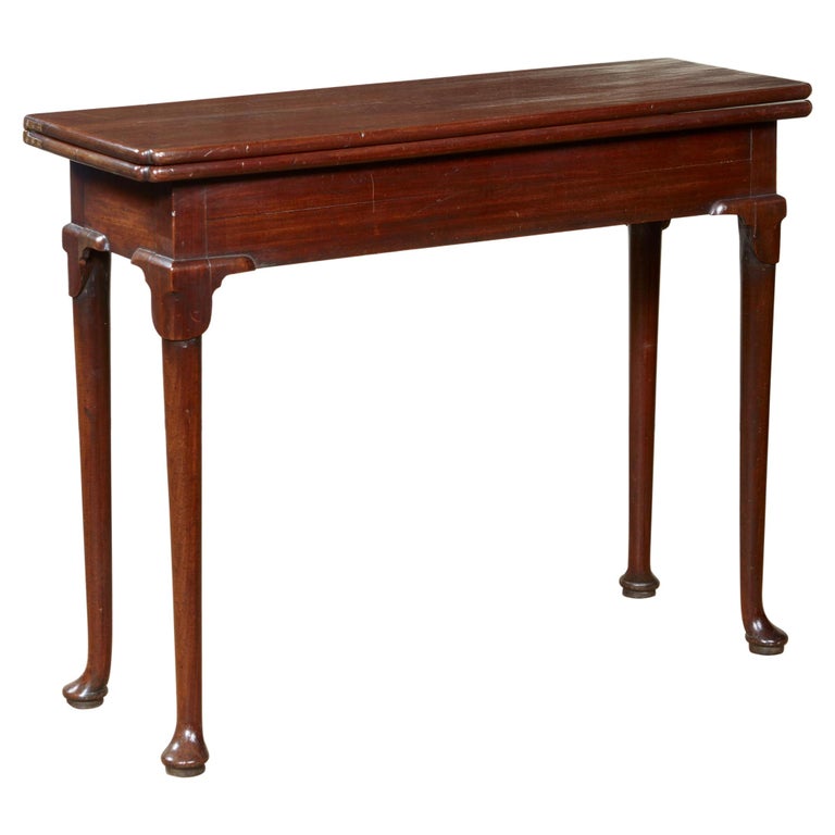 Unusually Narrow George II Card Table For Sale at 1stDibs | narrow card ...