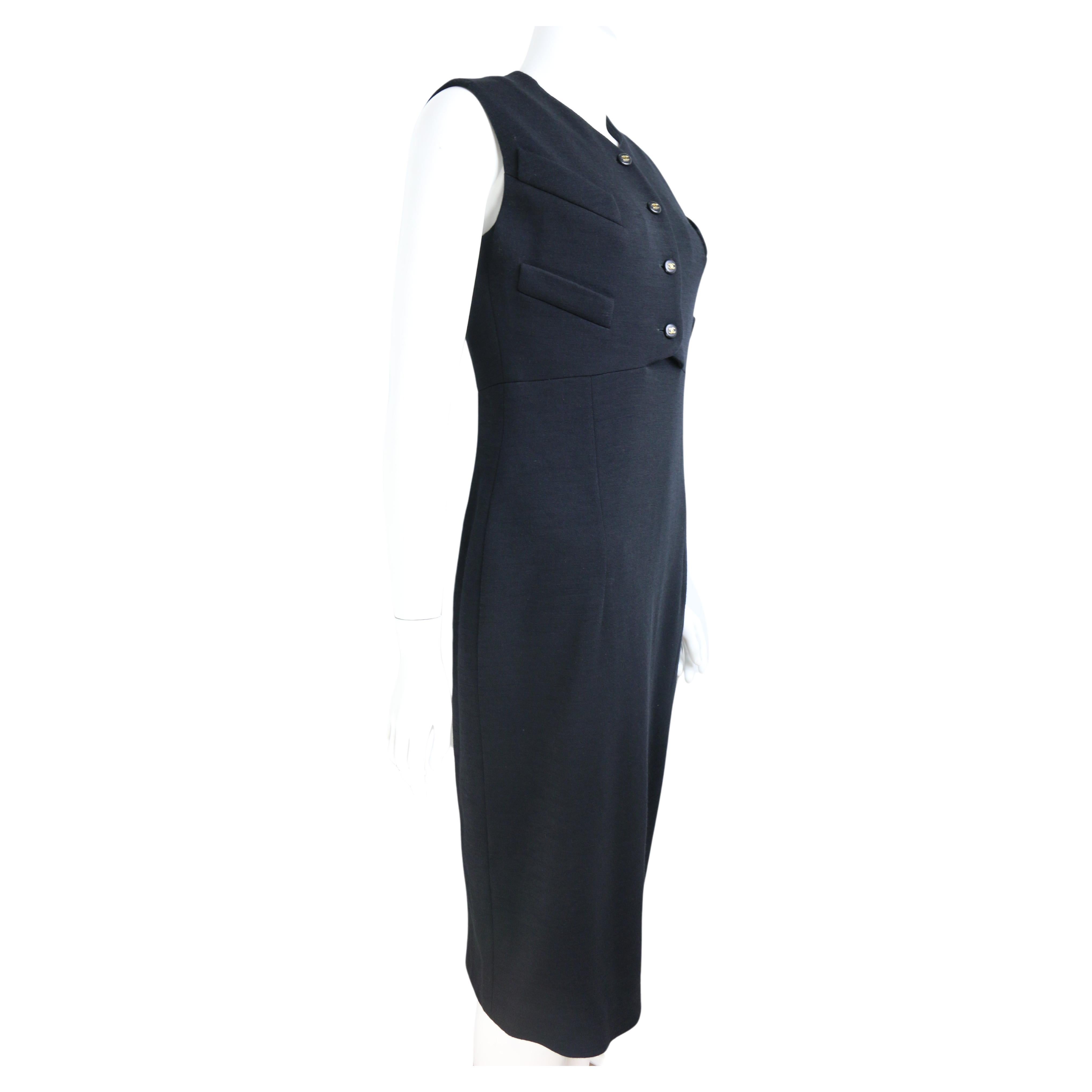 Unworn Fall 1995 Chanel Classic Little Black Dress For Sale at 1stDibs