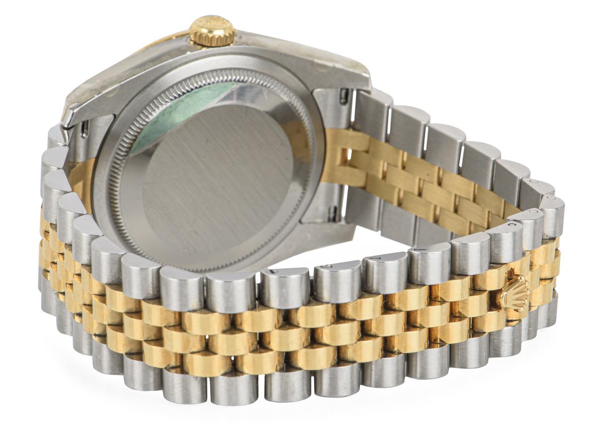 Unworn Rolex Datejust 36 Oystersteel Diamond Set 116243 For Sale at ...