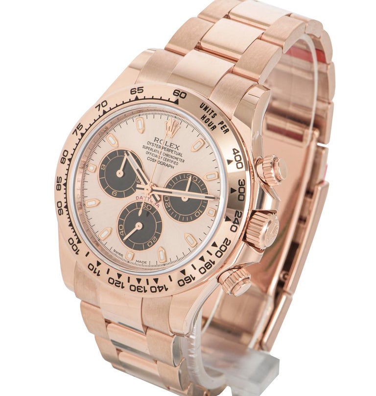 Unworn Rolex Daytona Sundust Dial 116505 Under Warranty at 1stDibs