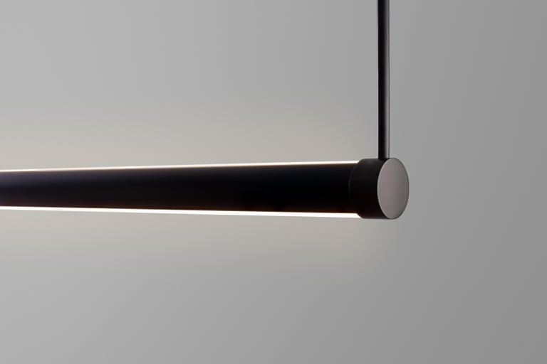 Customizable Up and Down Pendant Contemporary Minimal LED Linear ...