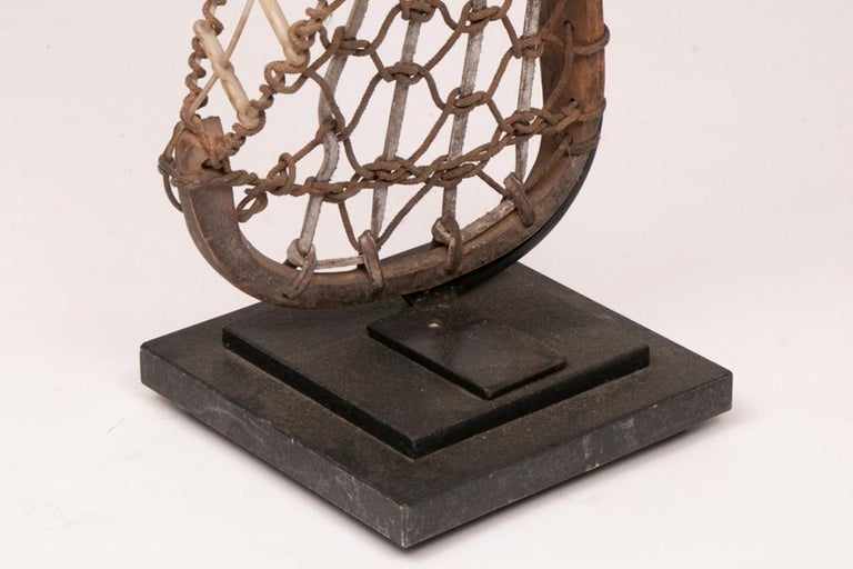 Upcycled Lacrosse Stick Toilet Paper Holder For Sale at 1stDibs