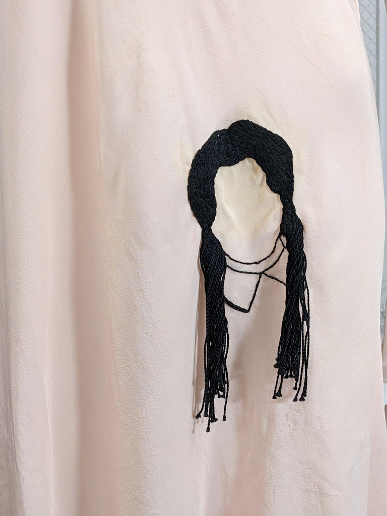Upcycled Vintage Wednesday Adams Slip, Studio VL For Sale at 1stDibs