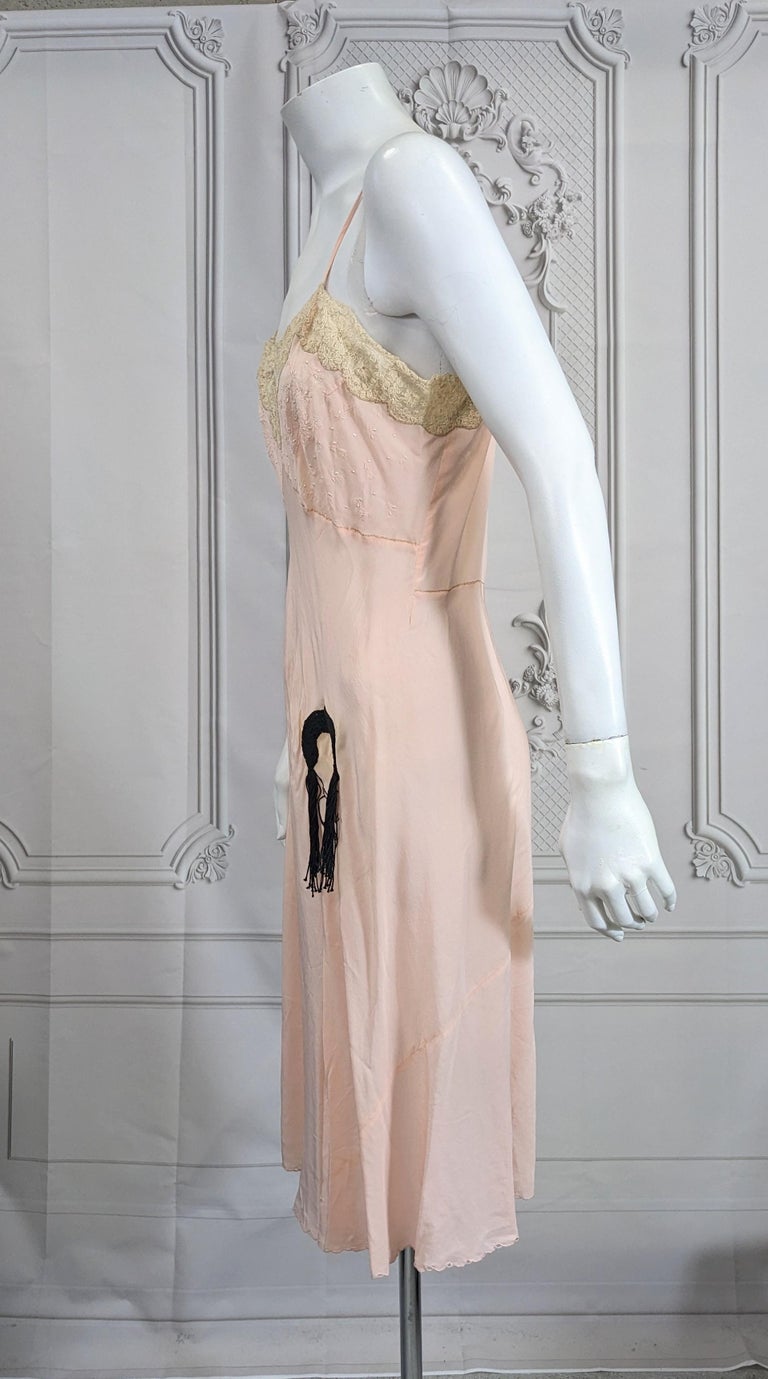Upcycled Vintage Wednesday Adams Slip, Studio VL For Sale at 1stDibs