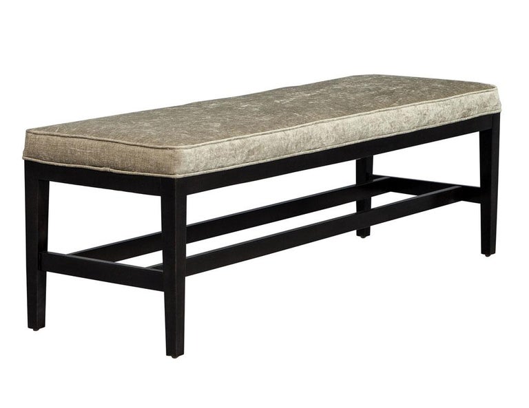 Upholstered Accent Lounge Bench For Sale at 1stDibs | lounge benches ...