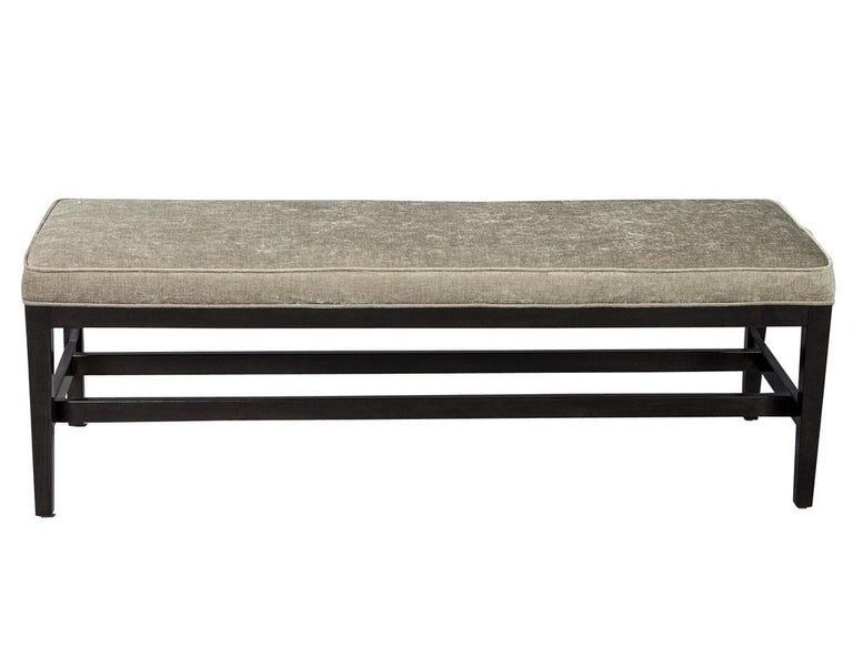 Upholstered Accent Lounge Bench For Sale at 1stDibs | lounge benches ...