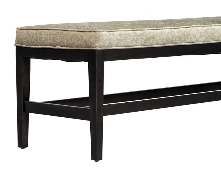 Upholstered Accent Lounge Bench For Sale at 1stDibs | lounge benches ...
