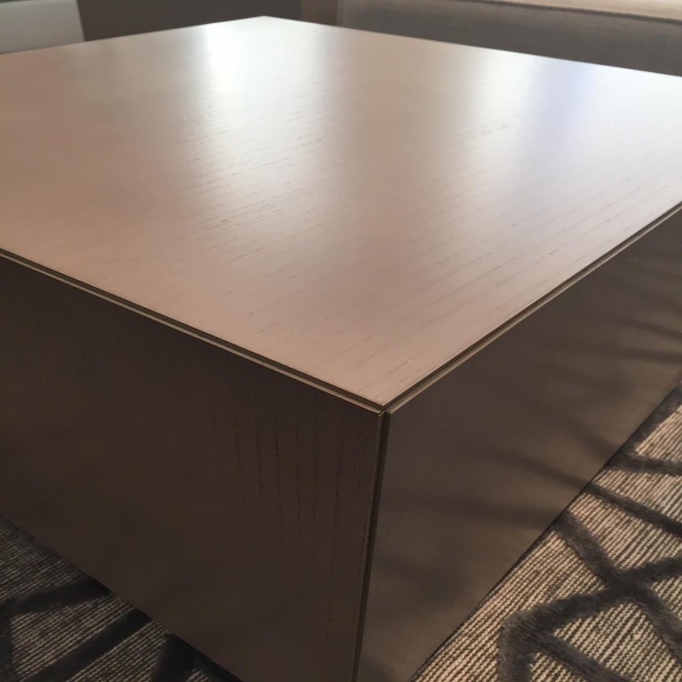 Upholstered and Wood Mondo Ottoman Atelier Gary Lee Chai Ming Studios ...