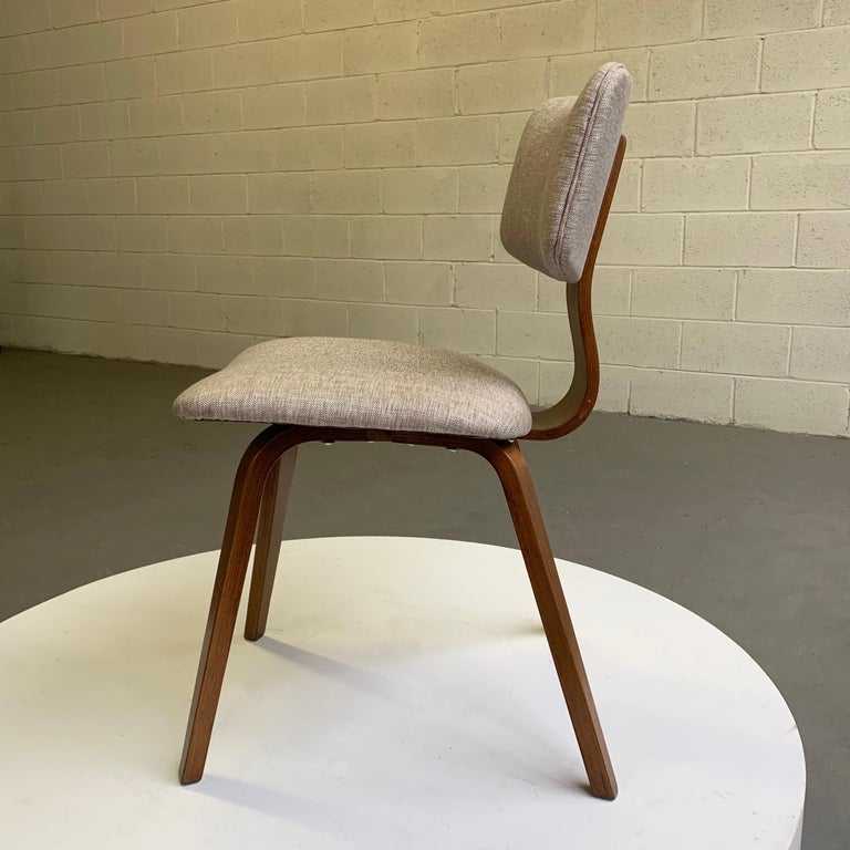 Upholstered Bentwood Side Chair by Thonet at 1stDibs