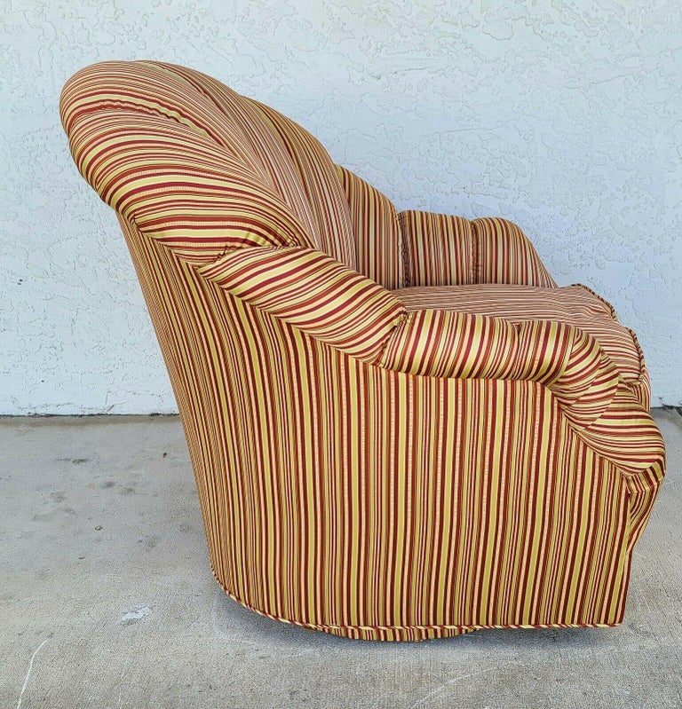 Boudoir Lounge Swivel Chair by Cameron Collection For Sale at 1stDibs ...