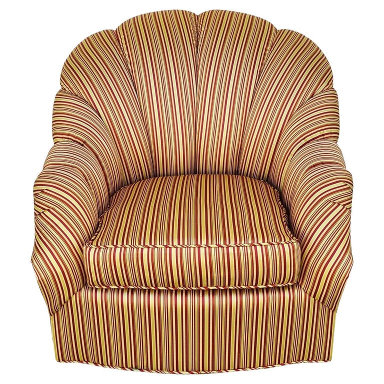 Boudoir Lounge Swivel Chair by Cameron Collection For Sale at 1stDibs ...