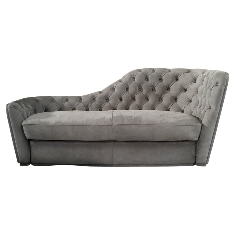 Upholstered, Leather, Angie Sofa For Sale at 1stDibs