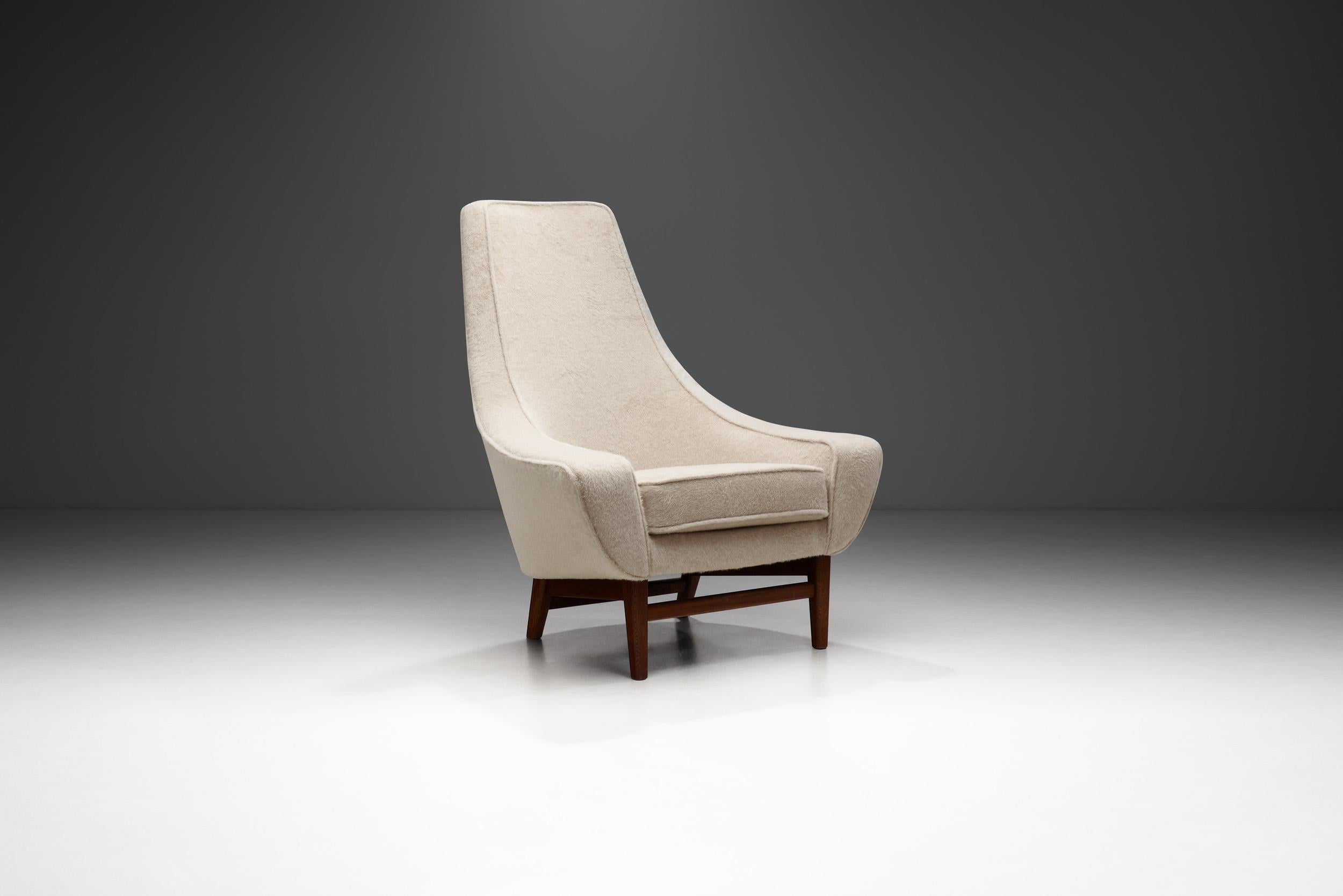 Upholstered Lounge Chair by Folke Jansson for Wincrantz Skövde, Sweden ...
