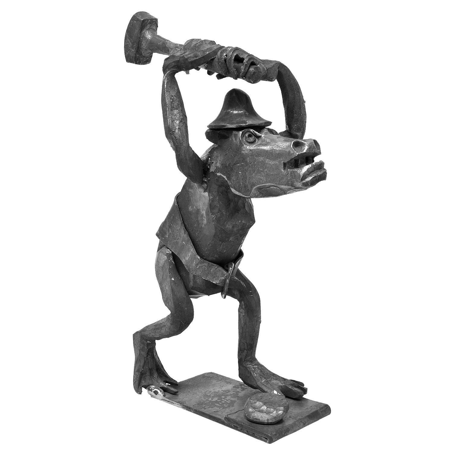 "The Scientists" Mid Century Surrealist Sculpture by William H ...