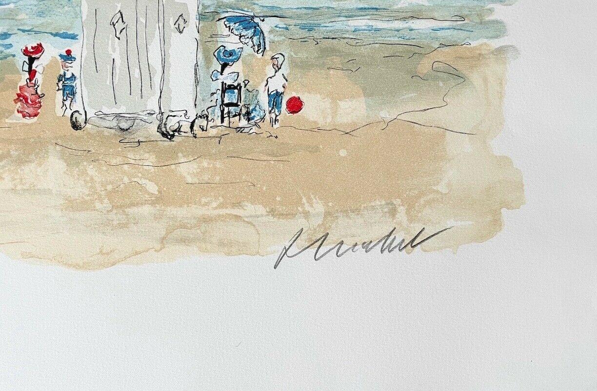 Urbain Huchet - Dimanche a Deauville, Urbain Huchet For Sale at 1stDibs ...