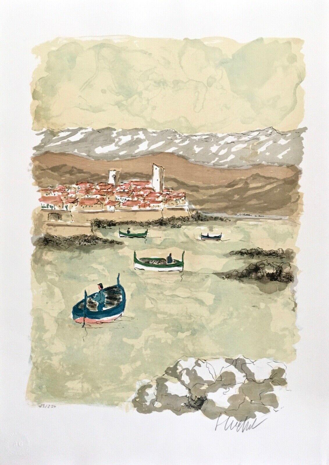 Urbain Huchet - "Cafe du Dome, Paris" at 1stDibs