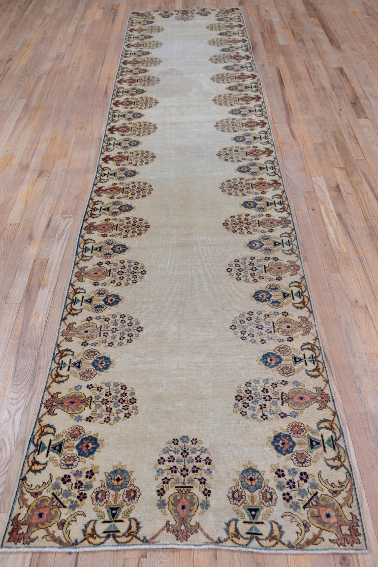 Urban Tabriz Runner, circa 1930s For Sale at 1stDibs