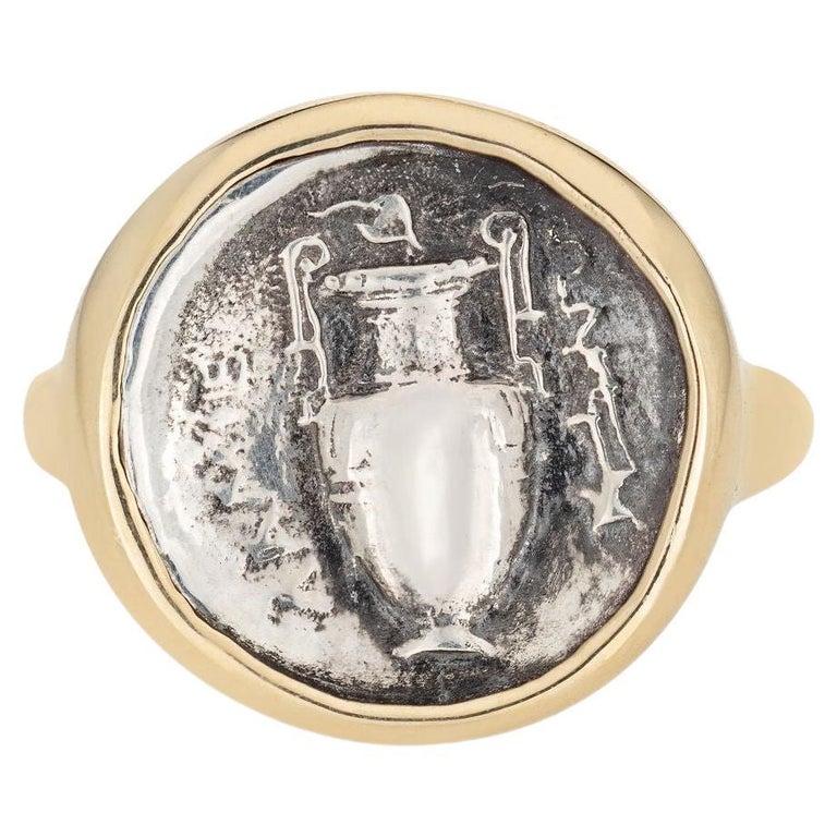 Customizable Urn Coin Ring For Sale at 1stDibs