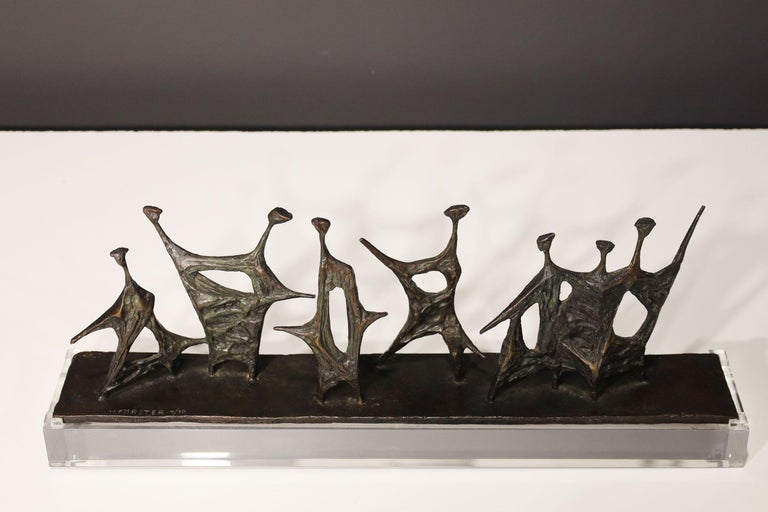Ursula Hanke-Forster '1924-2013', German Figural Bronze, Signed For ...
