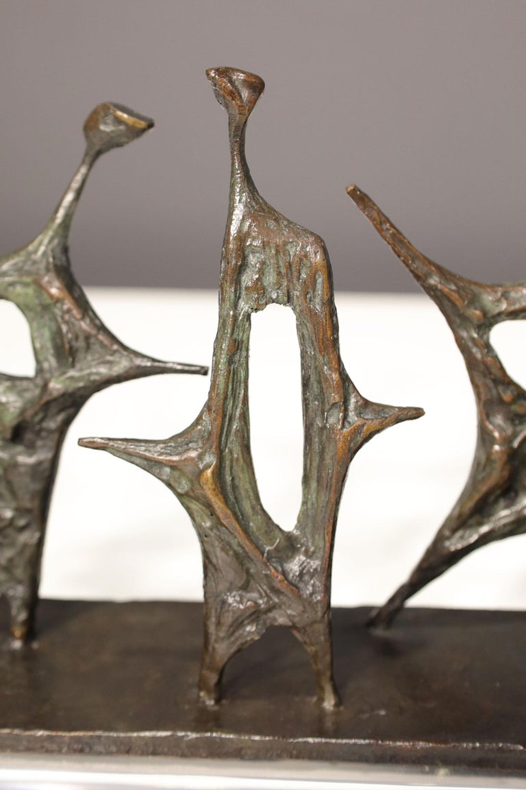 Ursula Hanke-Forster '1924-2013', German Figural Bronze, Signed For ...