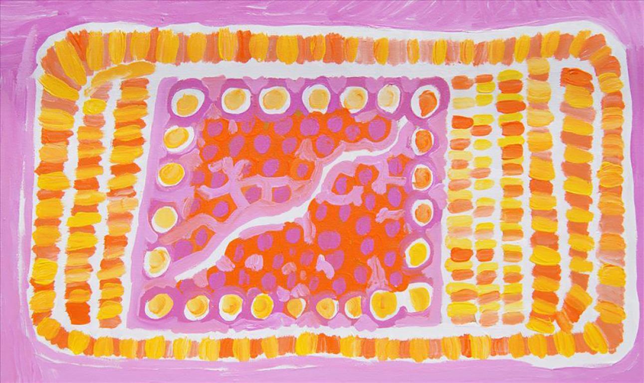 Ursula Napangardi Marks - Bush Potato Dreaming - Yarla Jukurrpa For ...