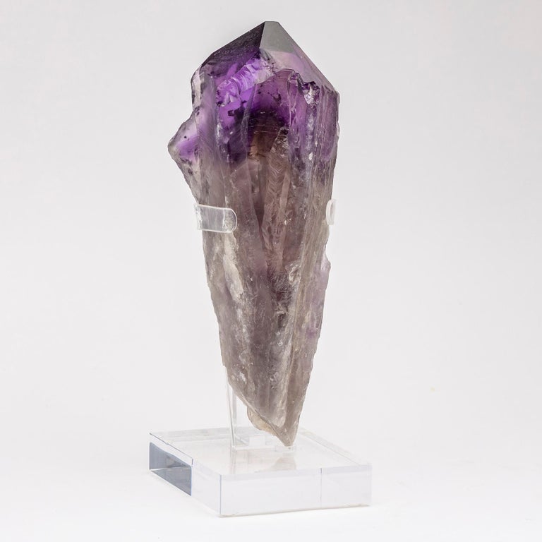 Uruguay Polished Agate with Amethysts Quartz Crystals Cluster on ...