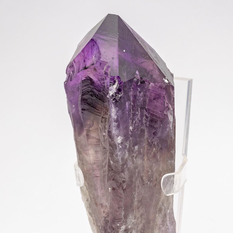 Uruguay Polished Agate with Amethysts Quartz Crystals Cluster on ...