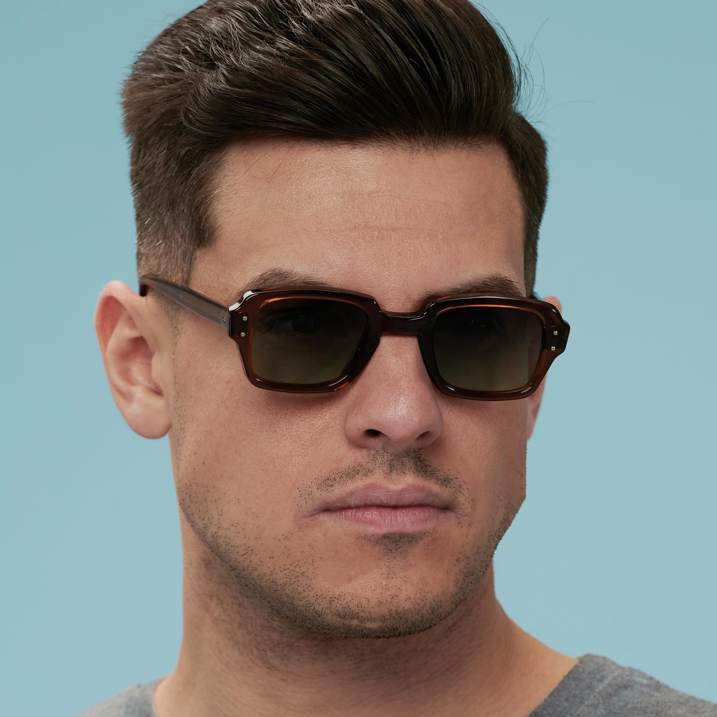 US Army 80s square vintage sunglasses at 1stDibs