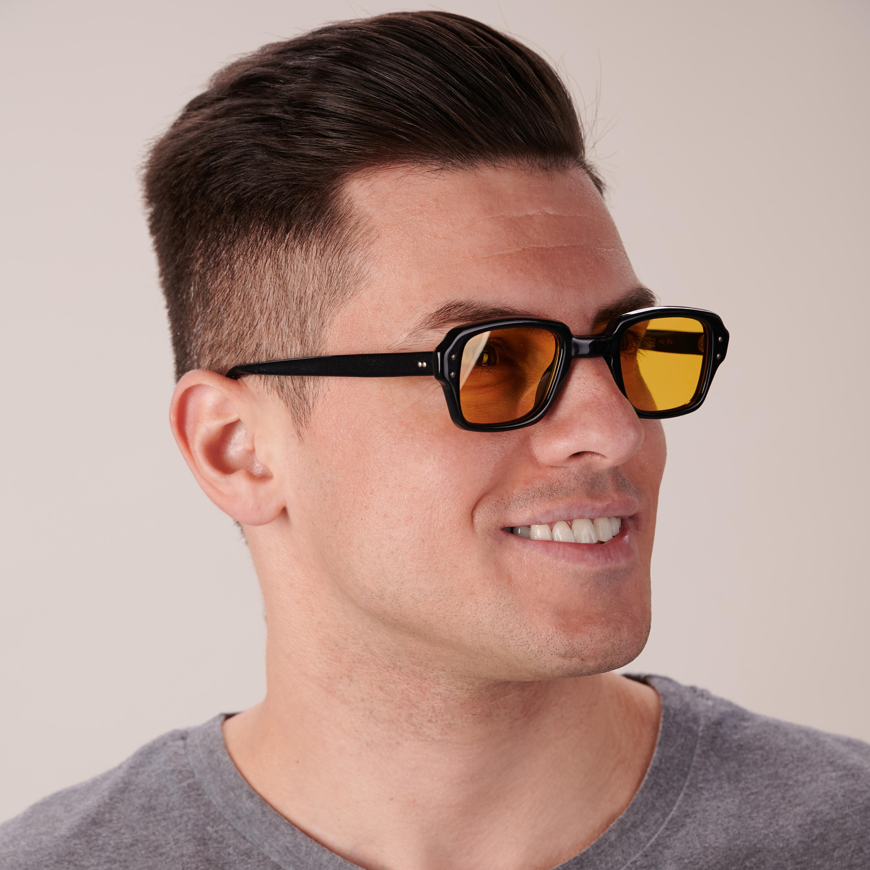 US Military vintage sunglasses, made in U.S.A. Famous BCG yellow ...