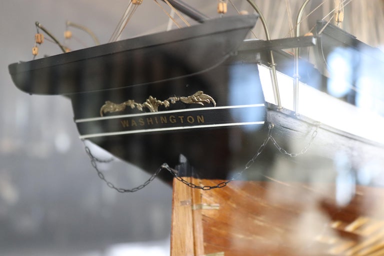 US Navy Brig of War "Washington" at 1stDibs