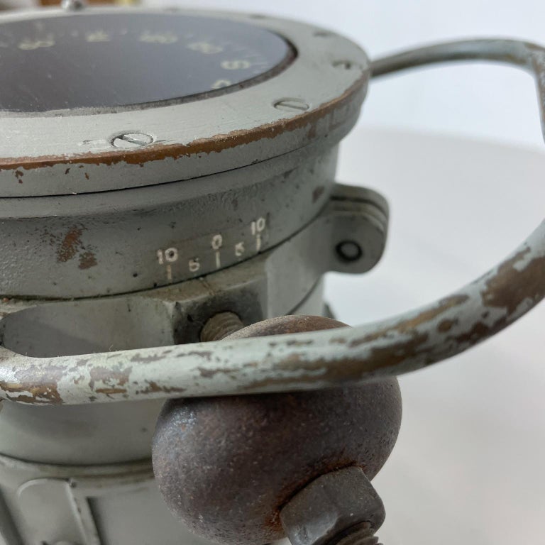 US Navy Bureau of Ships No 5 Mark 2 Boat Compass John E Hand and Sons ...
