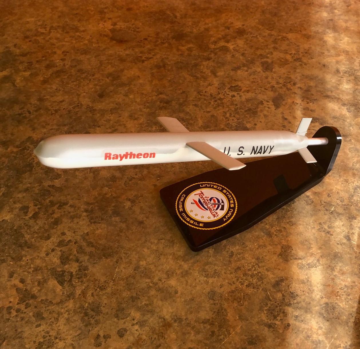 U.S. Navy Tomahawk Cruise Missile Contractor Desk Model at 1stDibs