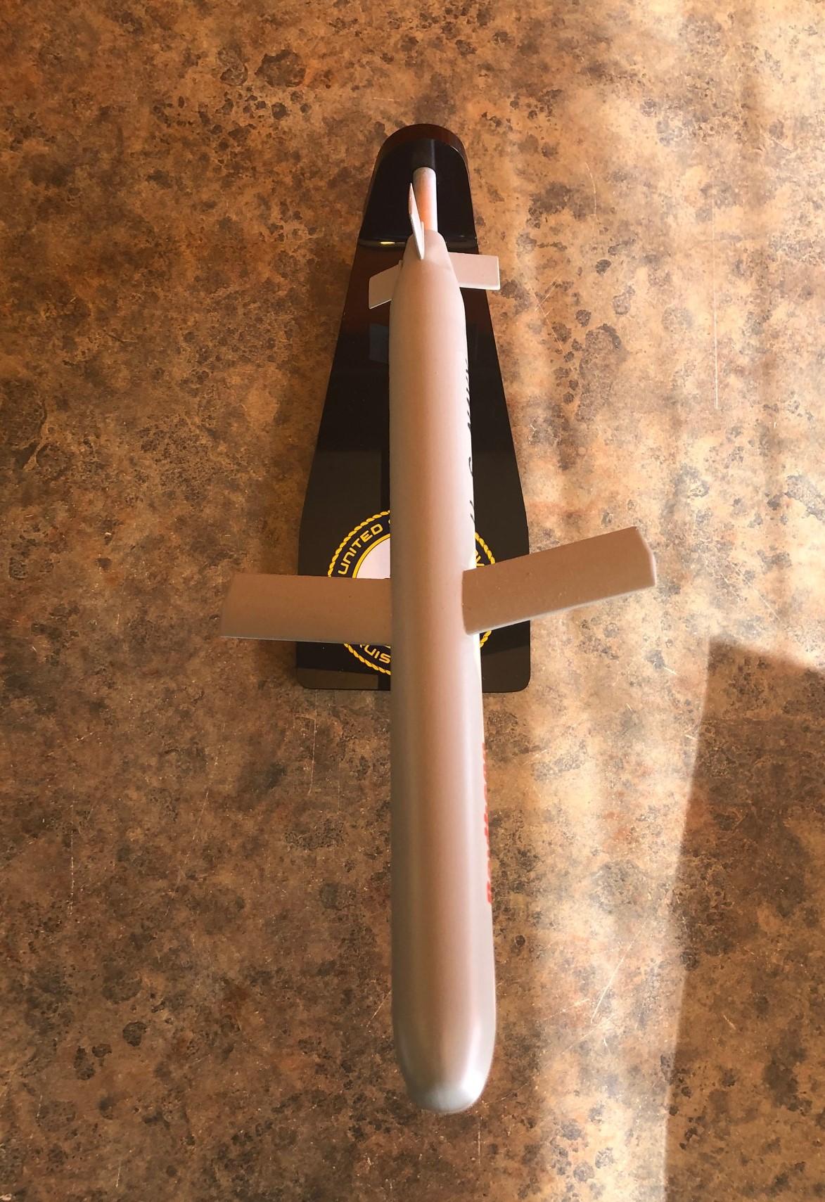 U.S. Navy Tomahawk Cruise Missile Contractor Desk Model at 1stDibs