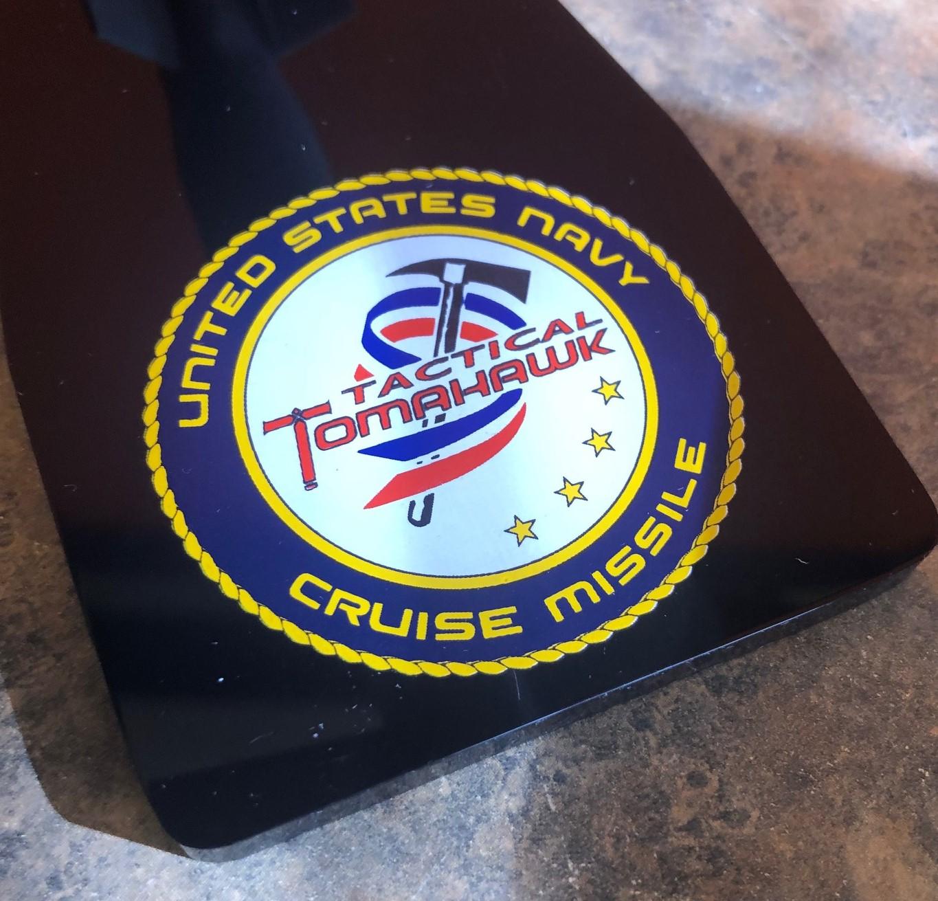 U.S. Navy Tomahawk Cruise Missile Contractor Desk Model at 1stDibs