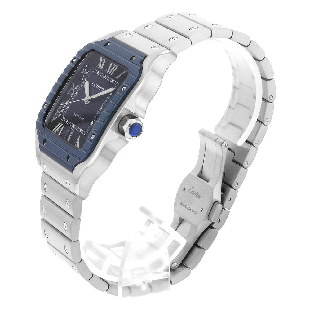 Used Cartier Santos de Cartier LM WSSA0048 Men's Watch - Sleek and ...