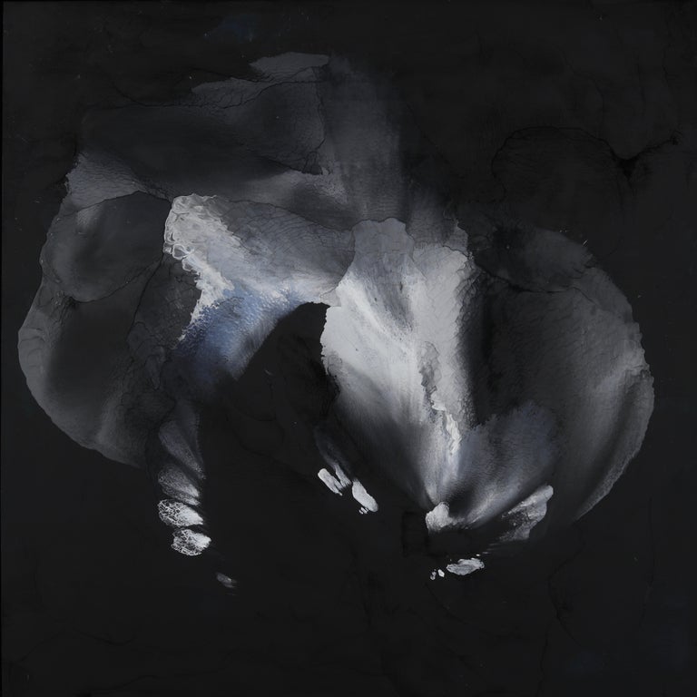 Usha Shukla - Glow in the Dark, Abstract Oil Painting, 2021 For Sale at ...