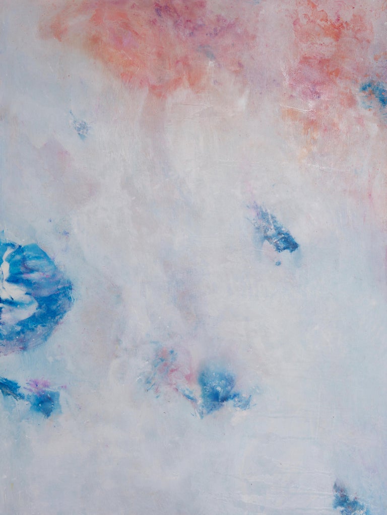 Usha Shukla - Reverberation 04, Abstract Oil Painting, 2020 For Sale at ...