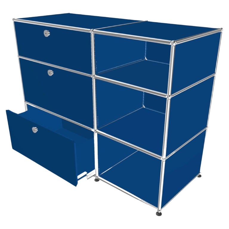 USM Gentian blue Unit Anna at 1stDibs