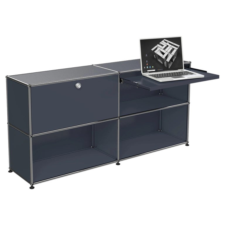 USM Haller Custom Desk Unit 'DU2' Designed by Fritz Haller and Paul Schaerer For Sale at 1stDibs