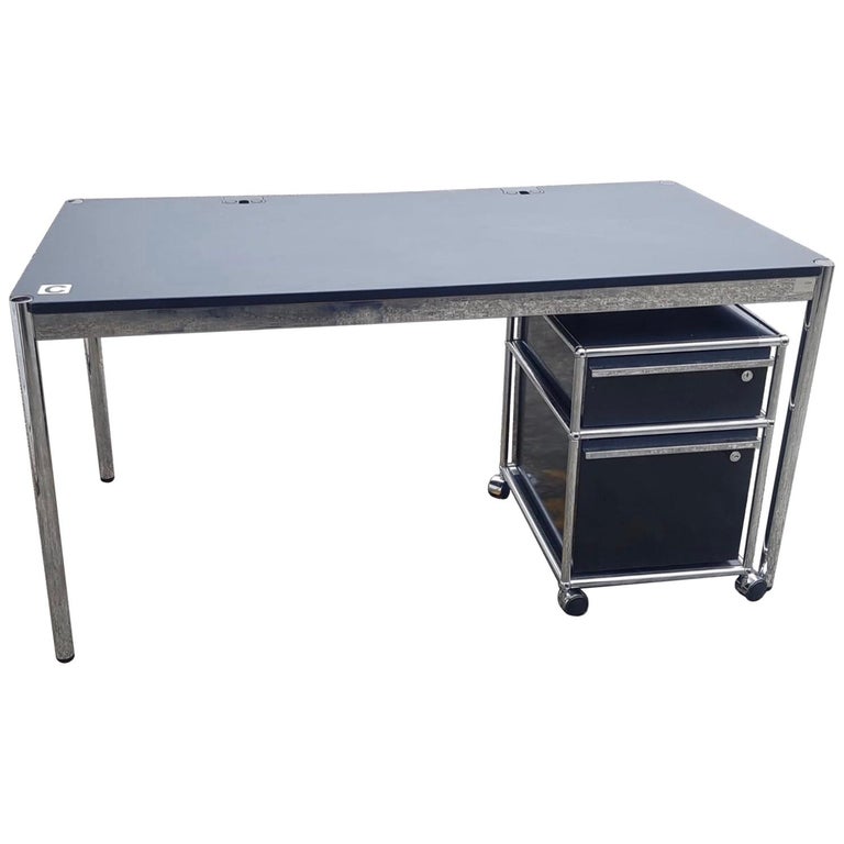 Usm Haller Desk by Fritz Haller at 1stDibs | usm desks, usm haller table