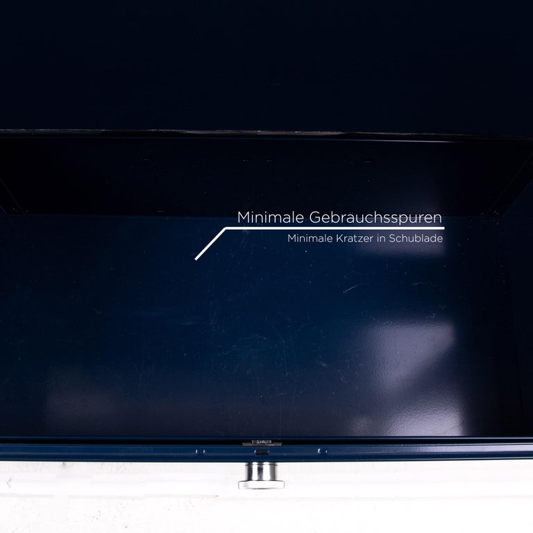 Usm Haller Metal Glass Shelf Blue White Sideboard Office Furniture For ...